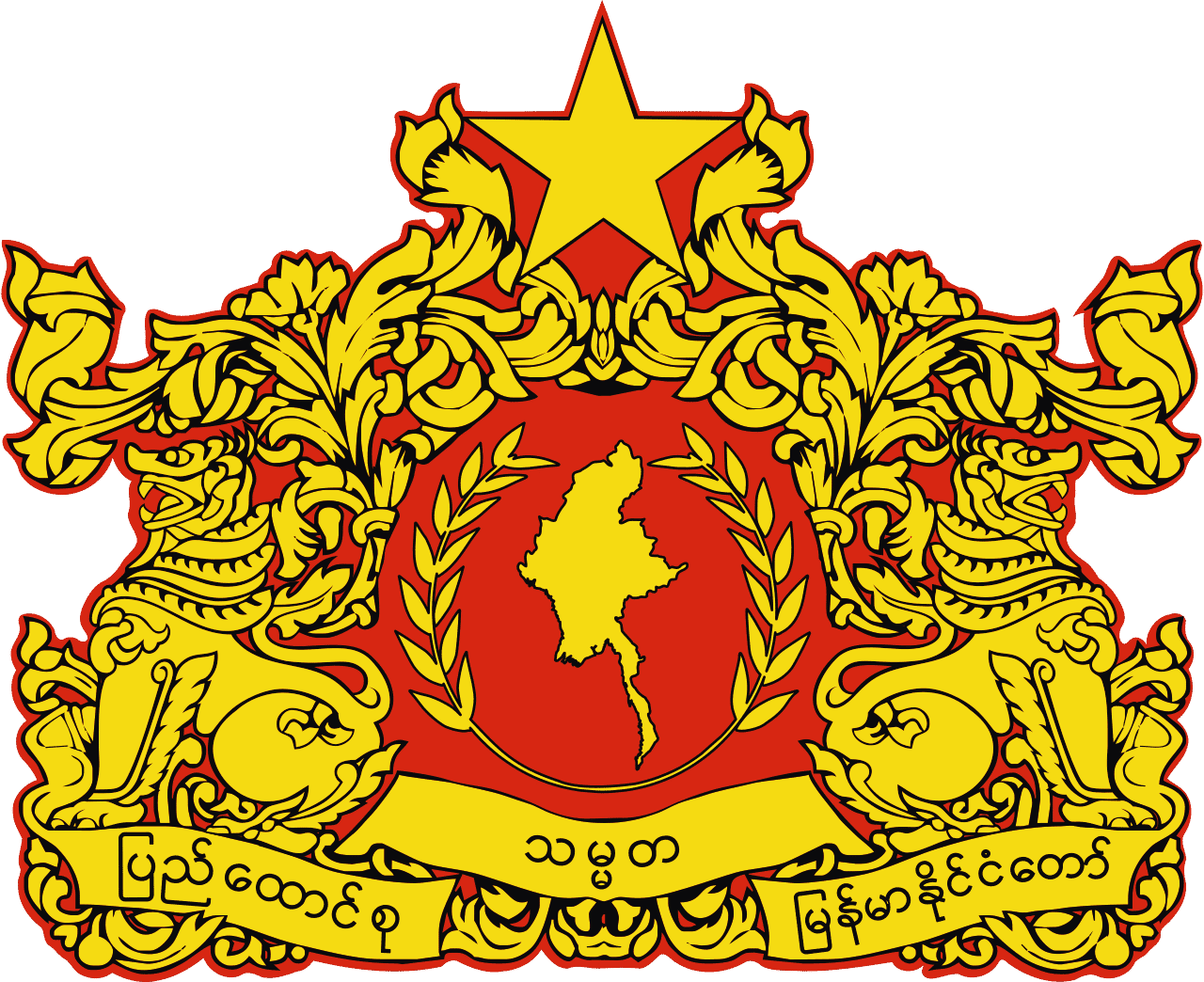 🇲🇲 Myanmar Flag Unveiled: Colors, Meaning, Coat of Arms, Flag Map, and ...