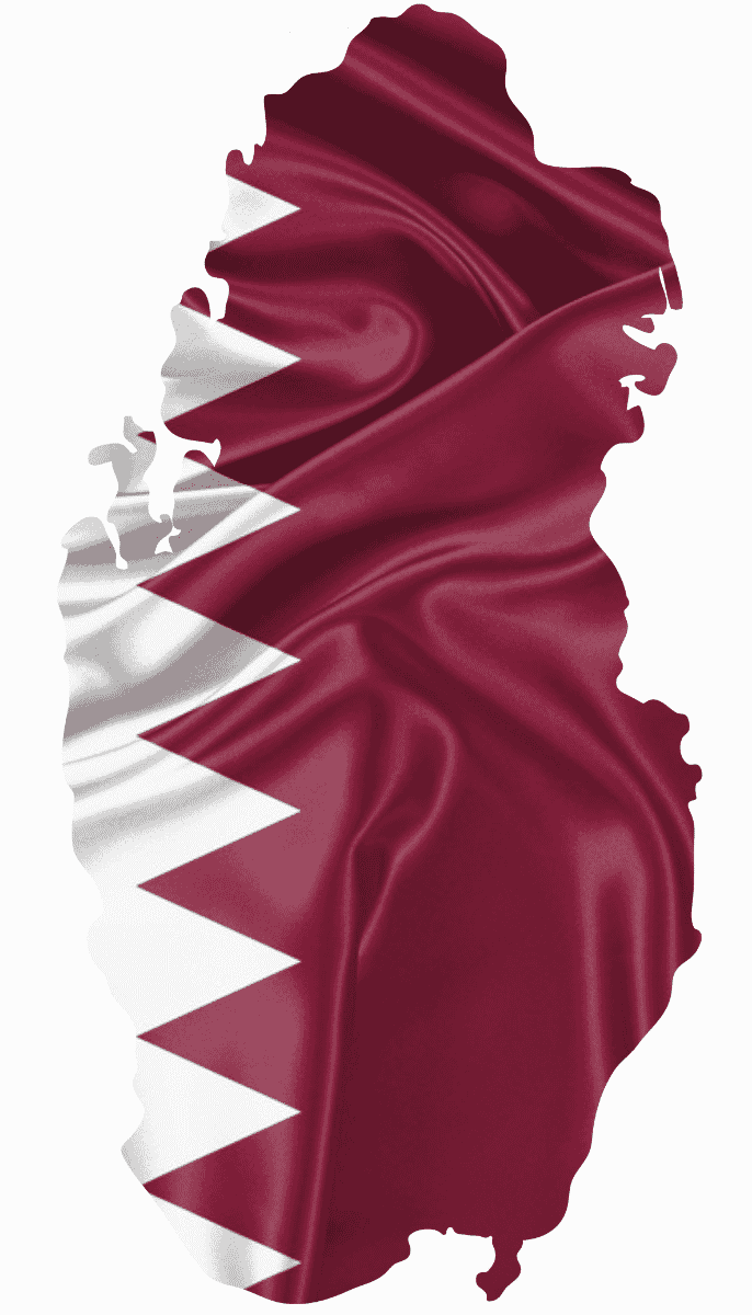 🇶🇦 Qatar Flag Unveiled: Colors, Meaning, Coat of Arms, Flag Map, and ...