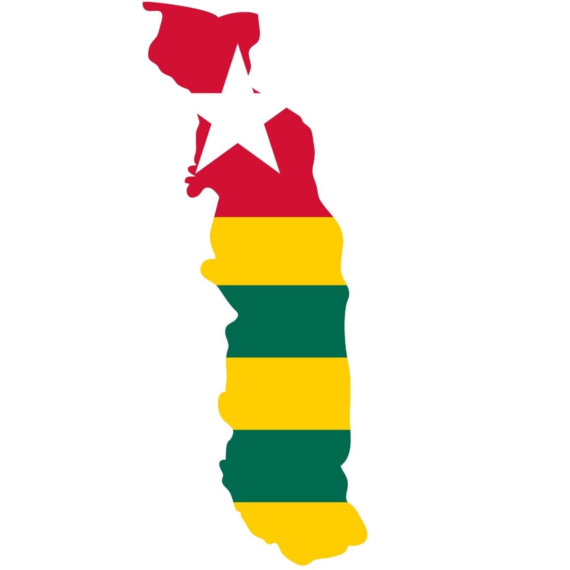 🇹🇬 Togo Flag Unveiled: Colors, Meaning, Coat of Arms, Flag Map, and Similar Flags | Mappr