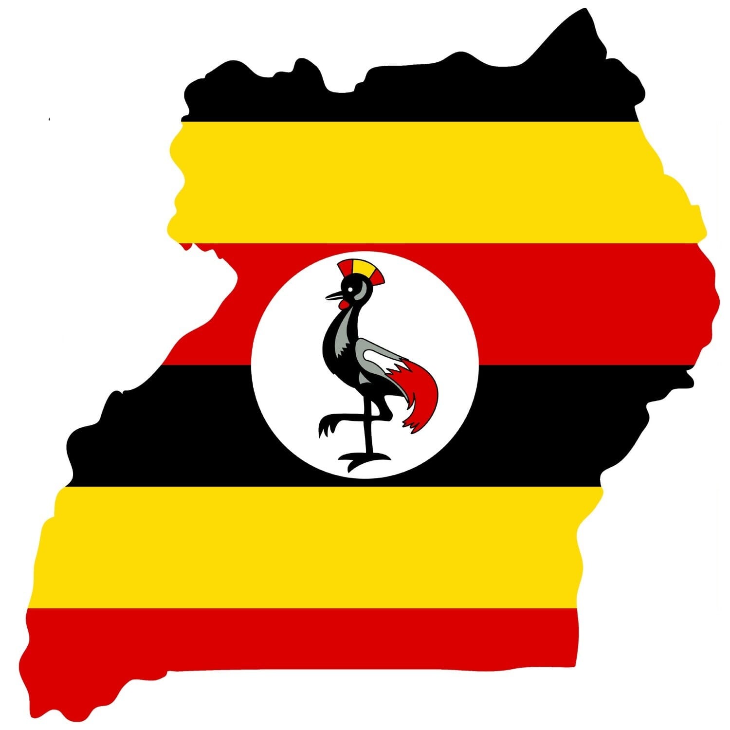 🇺🇬 Uganda Flag Unveiled: Colors, Meaning, Coat of Arms, Flag Map, and ...