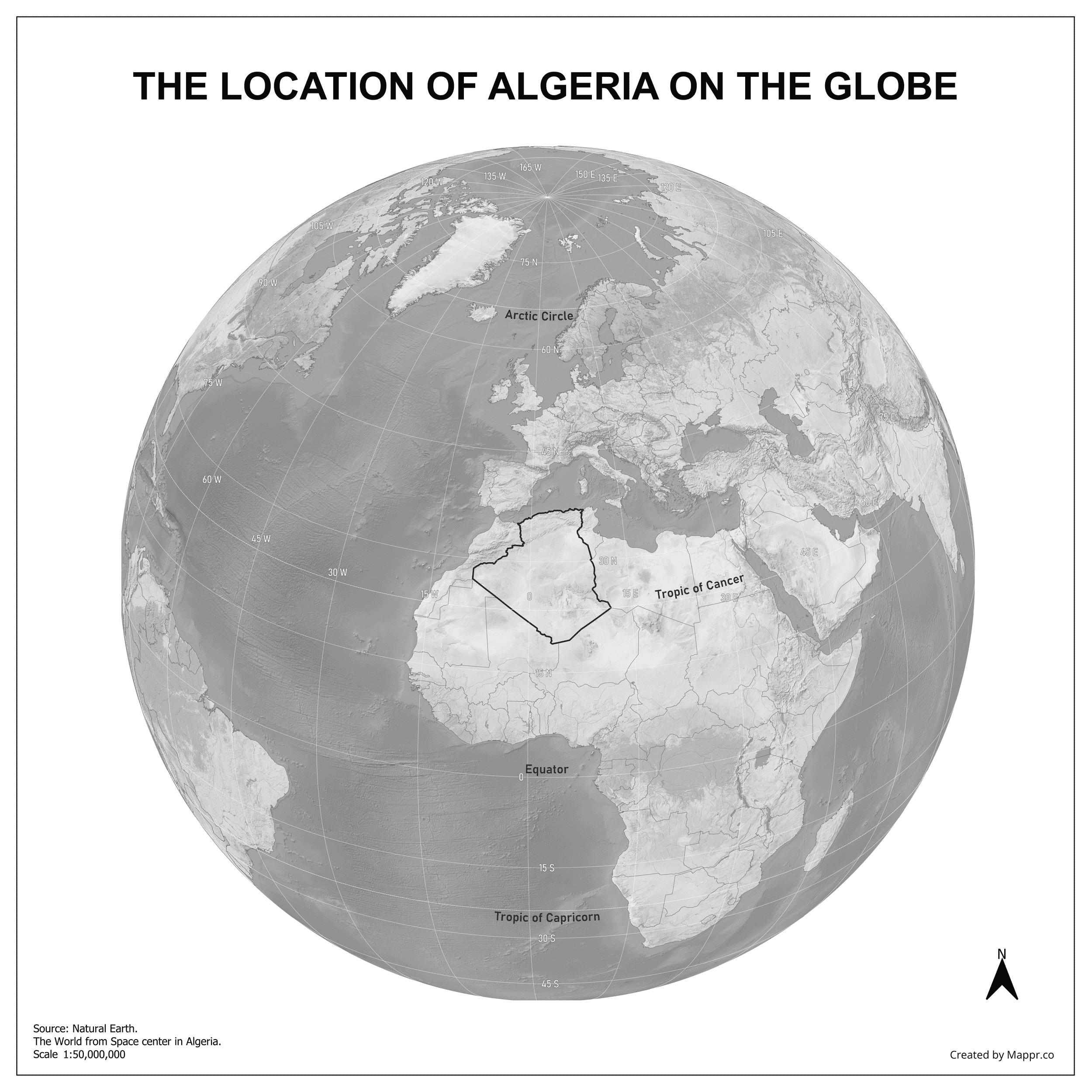 Algeria Maps | Mappr