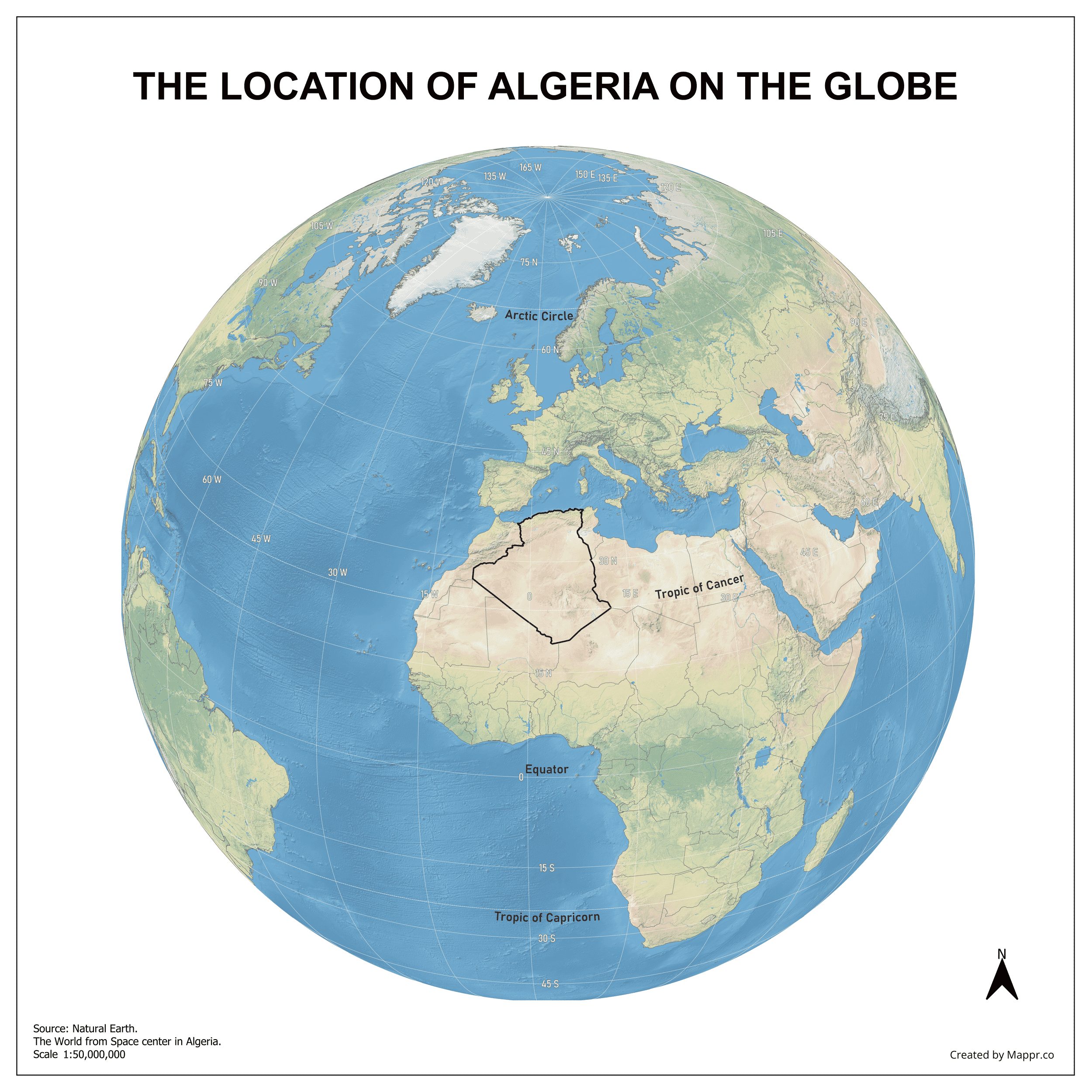 Algeria Maps | Mappr