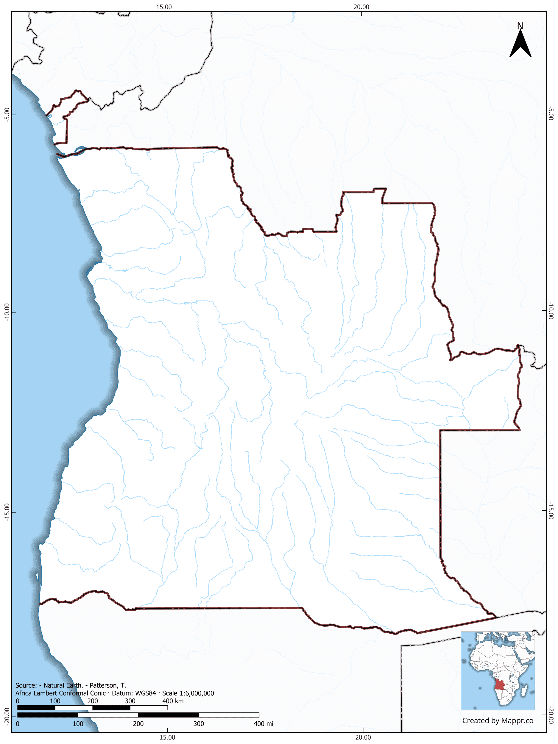 Angola Maps | Mappr