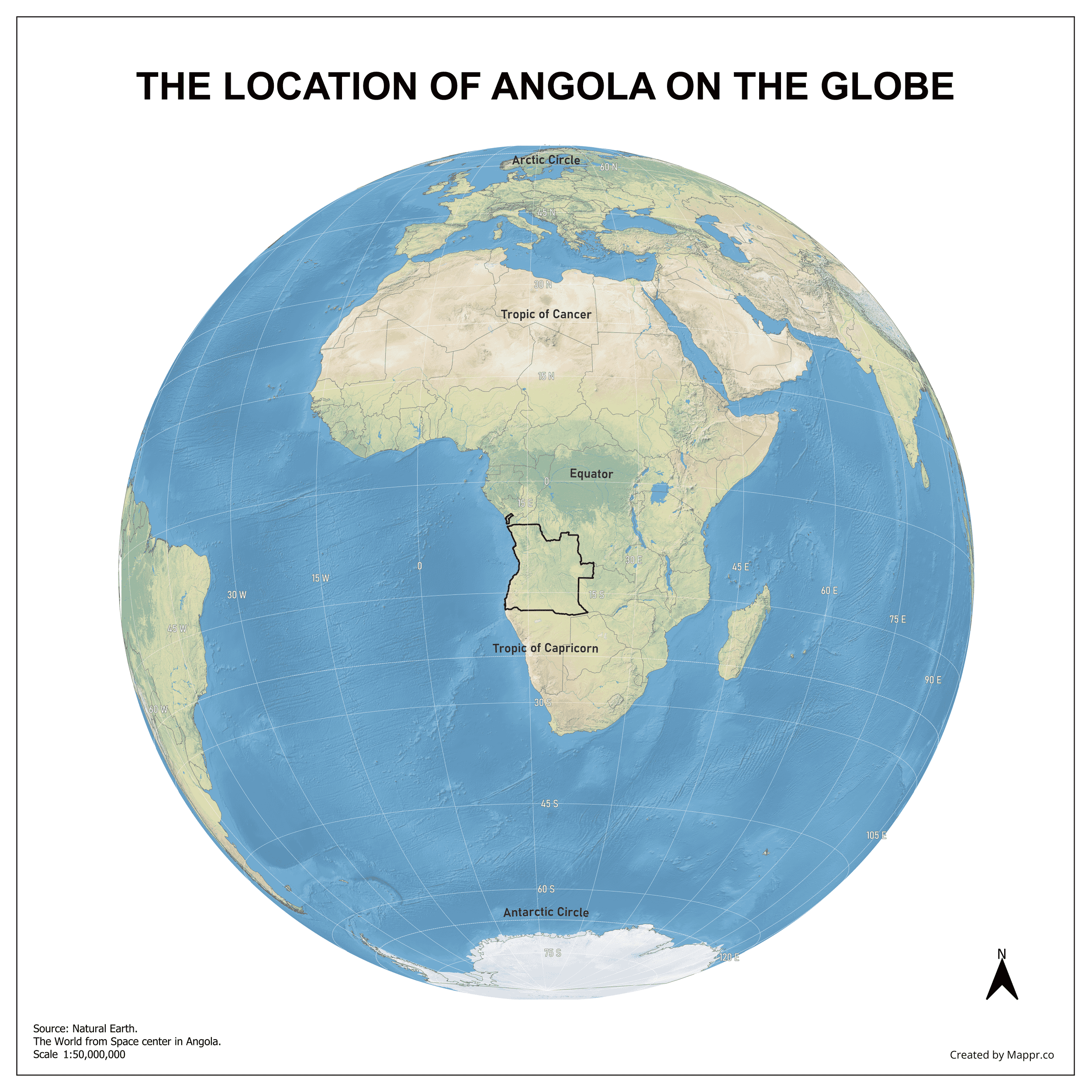 Angola Maps | Mappr