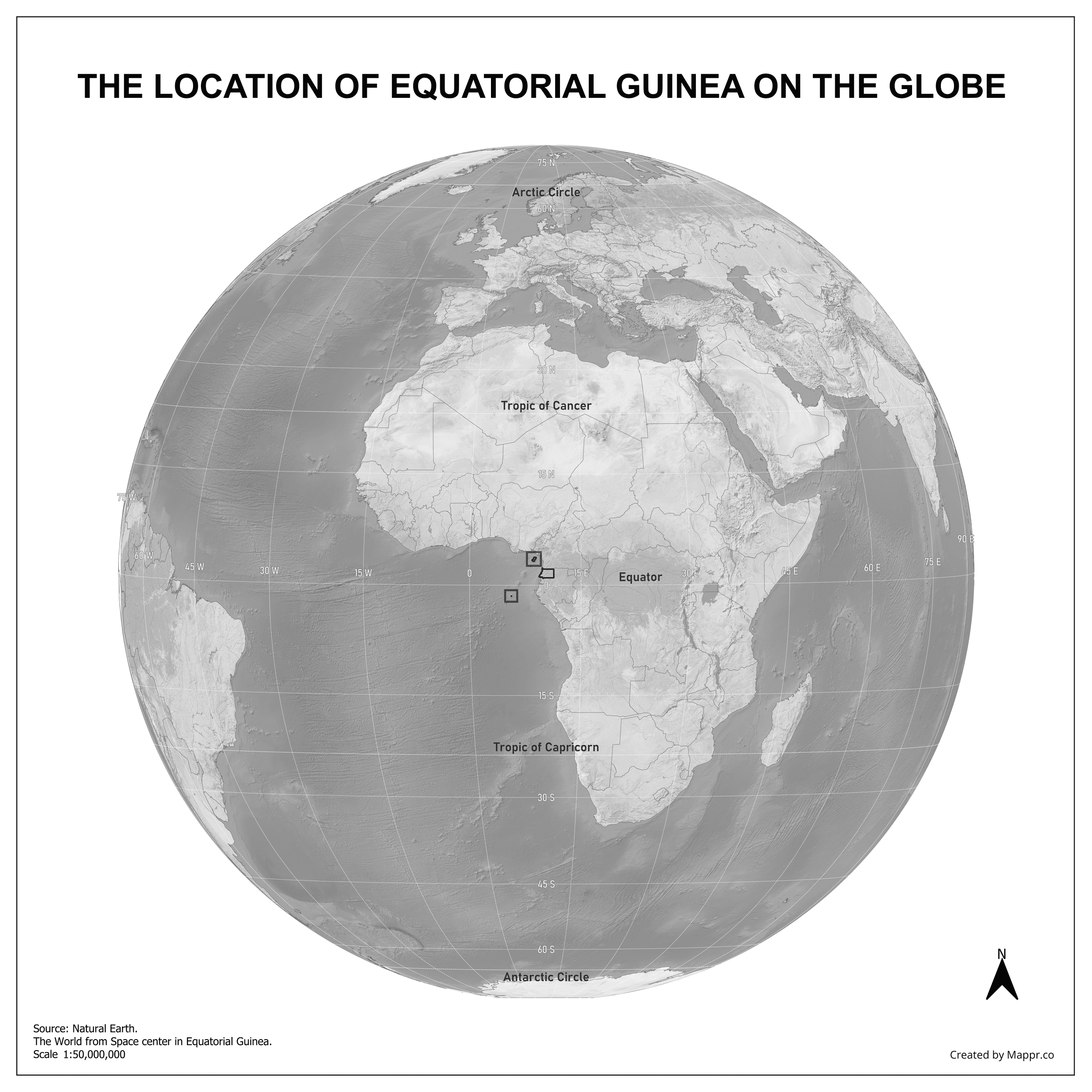 Equatorial Guinea Maps | Mappr
