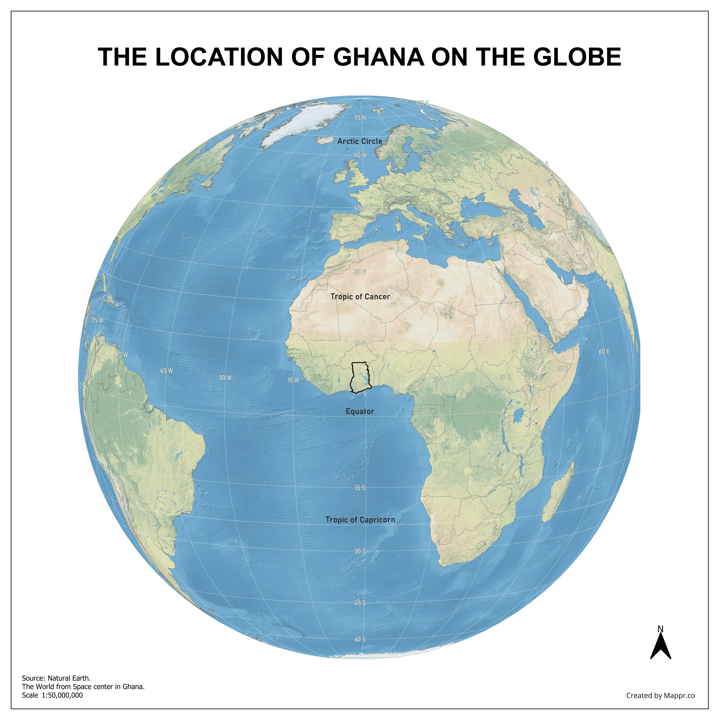 Ghana Maps | Mappr