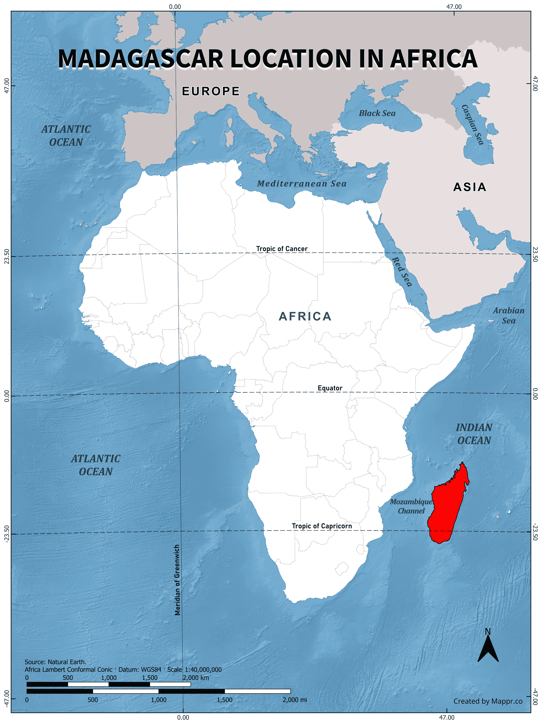 Madagascar Maps | Mappr