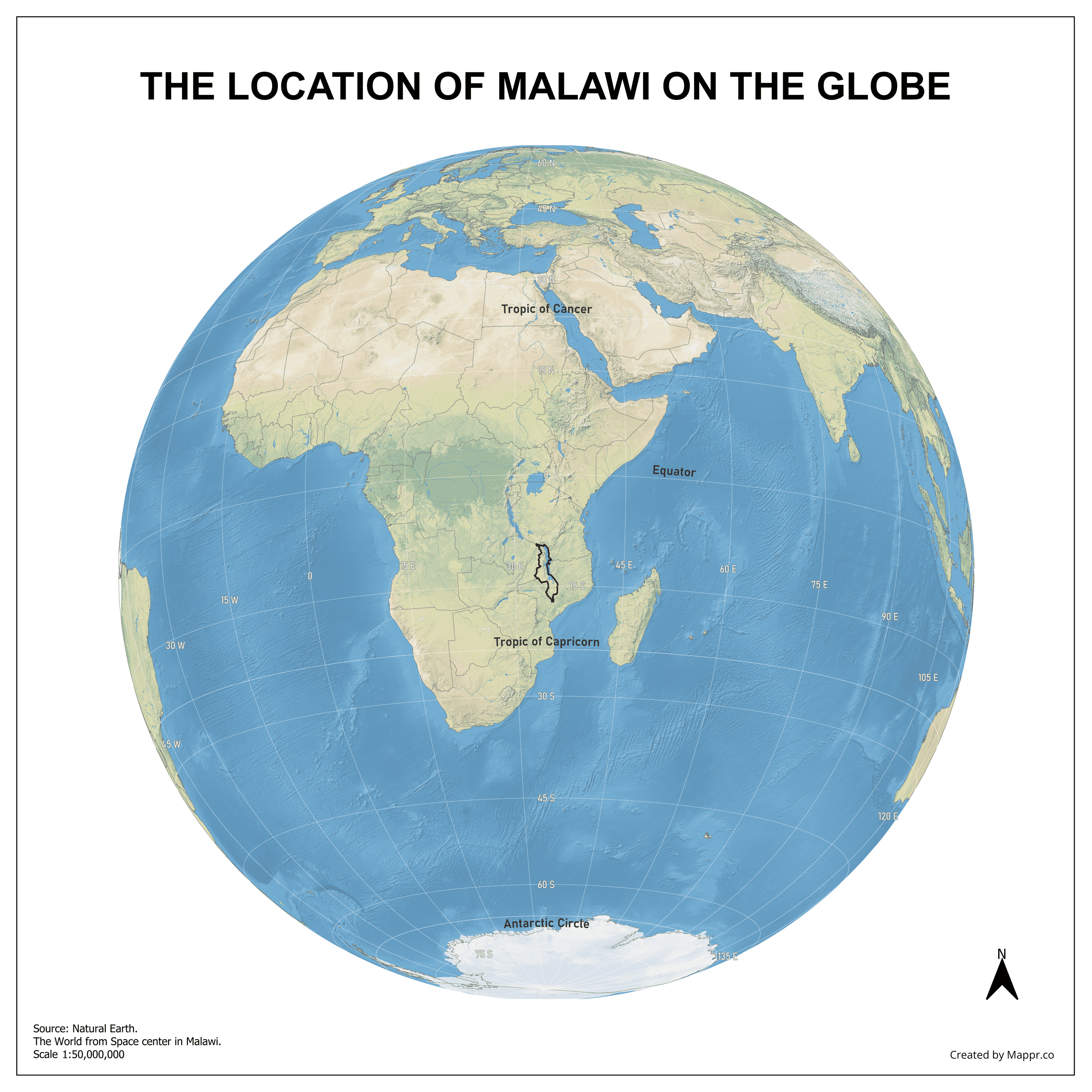 Malawi Maps | Mappr