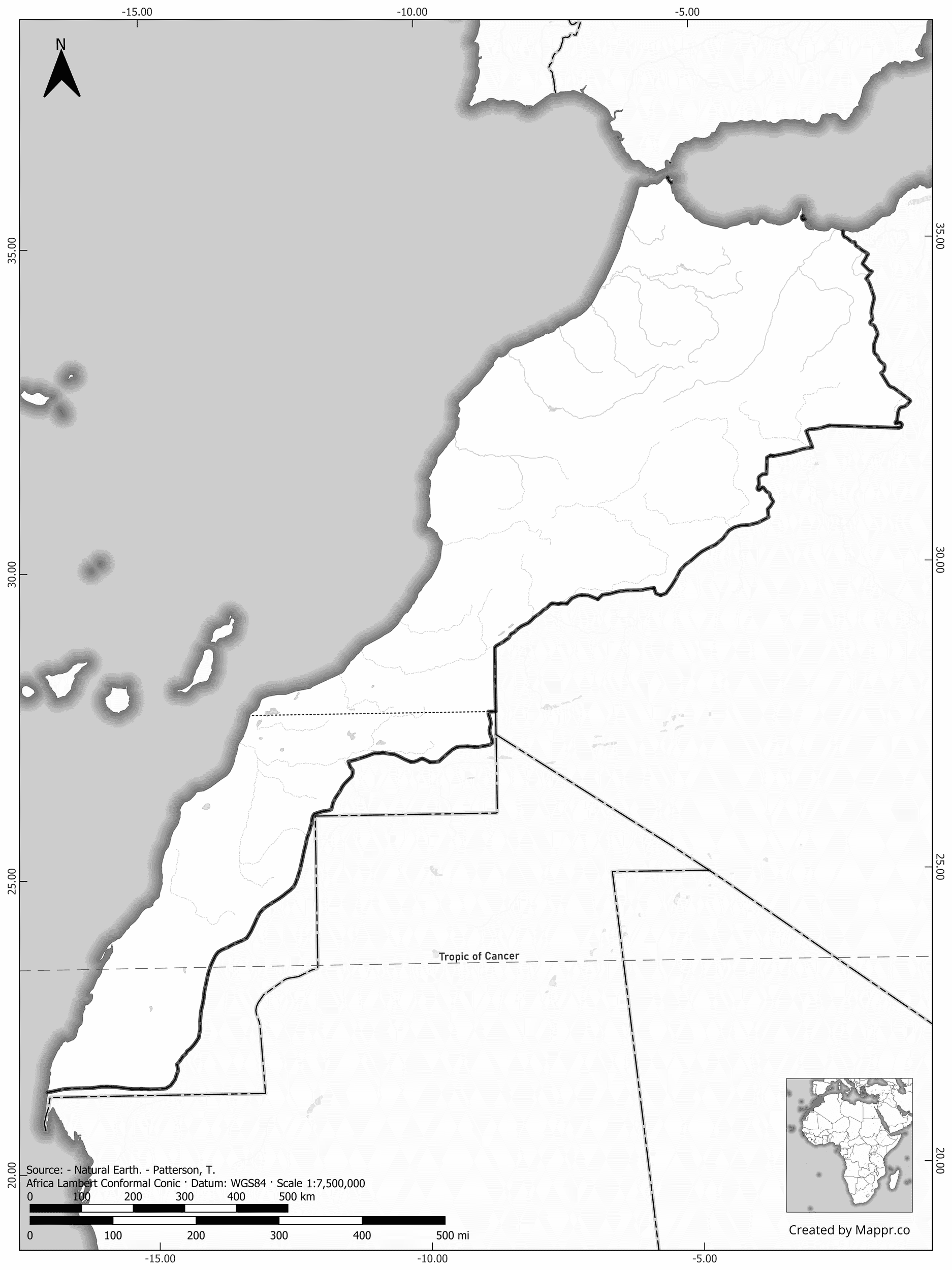 Morocco Maps | Mappr