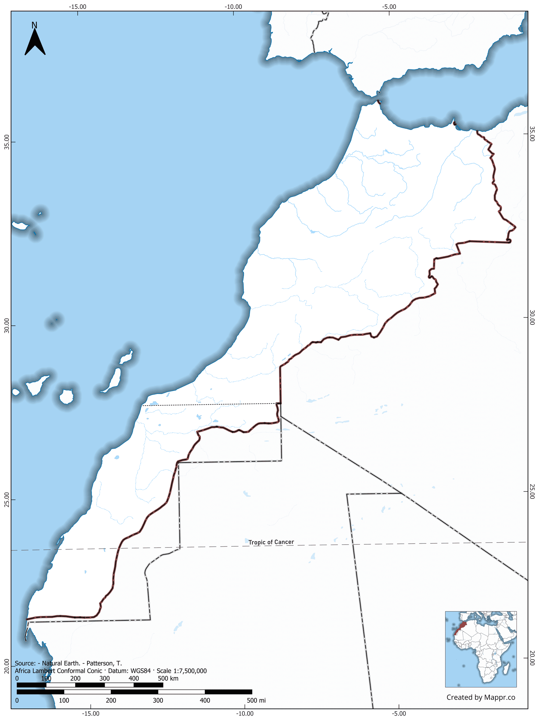 Morocco Maps | Mappr