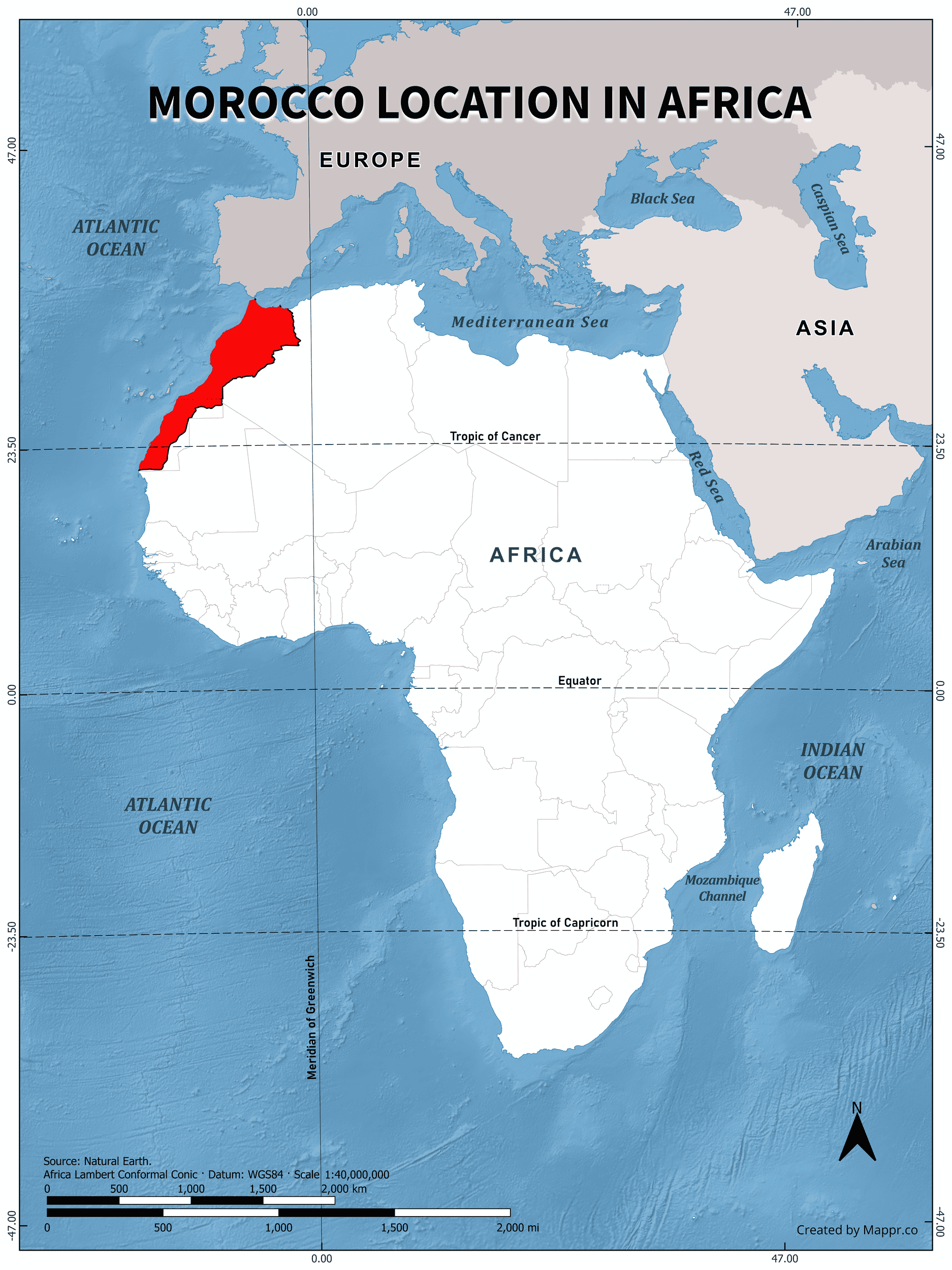 Morocco Maps | Mappr