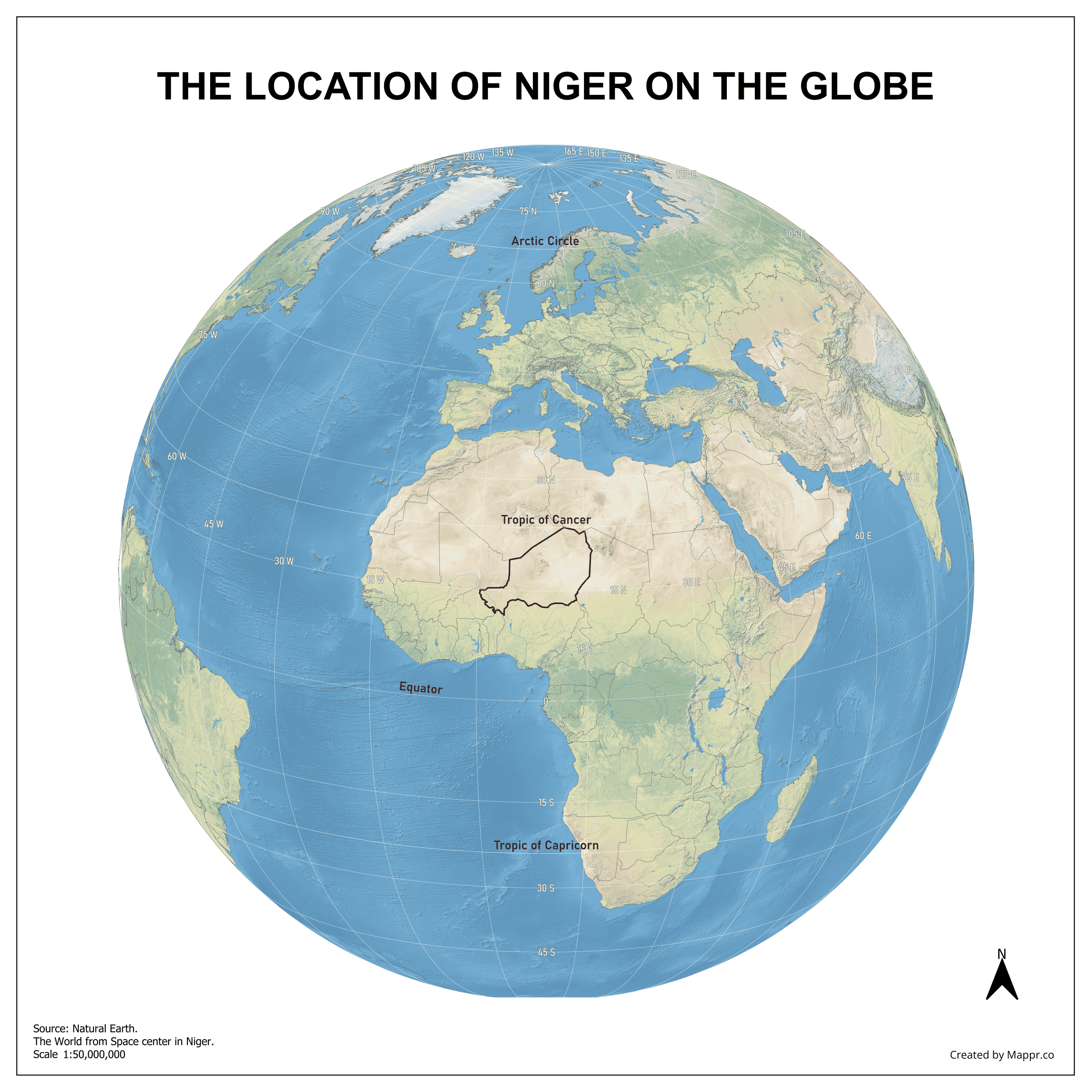 Niger Maps | Mappr