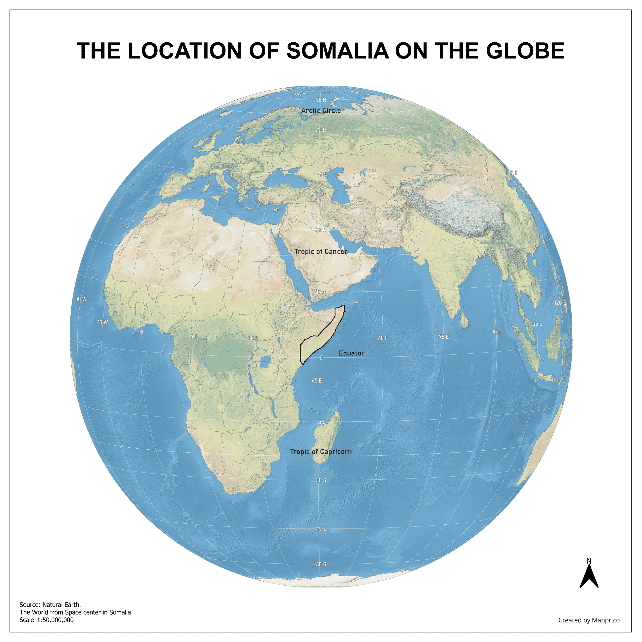 Somalia Maps | Mappr