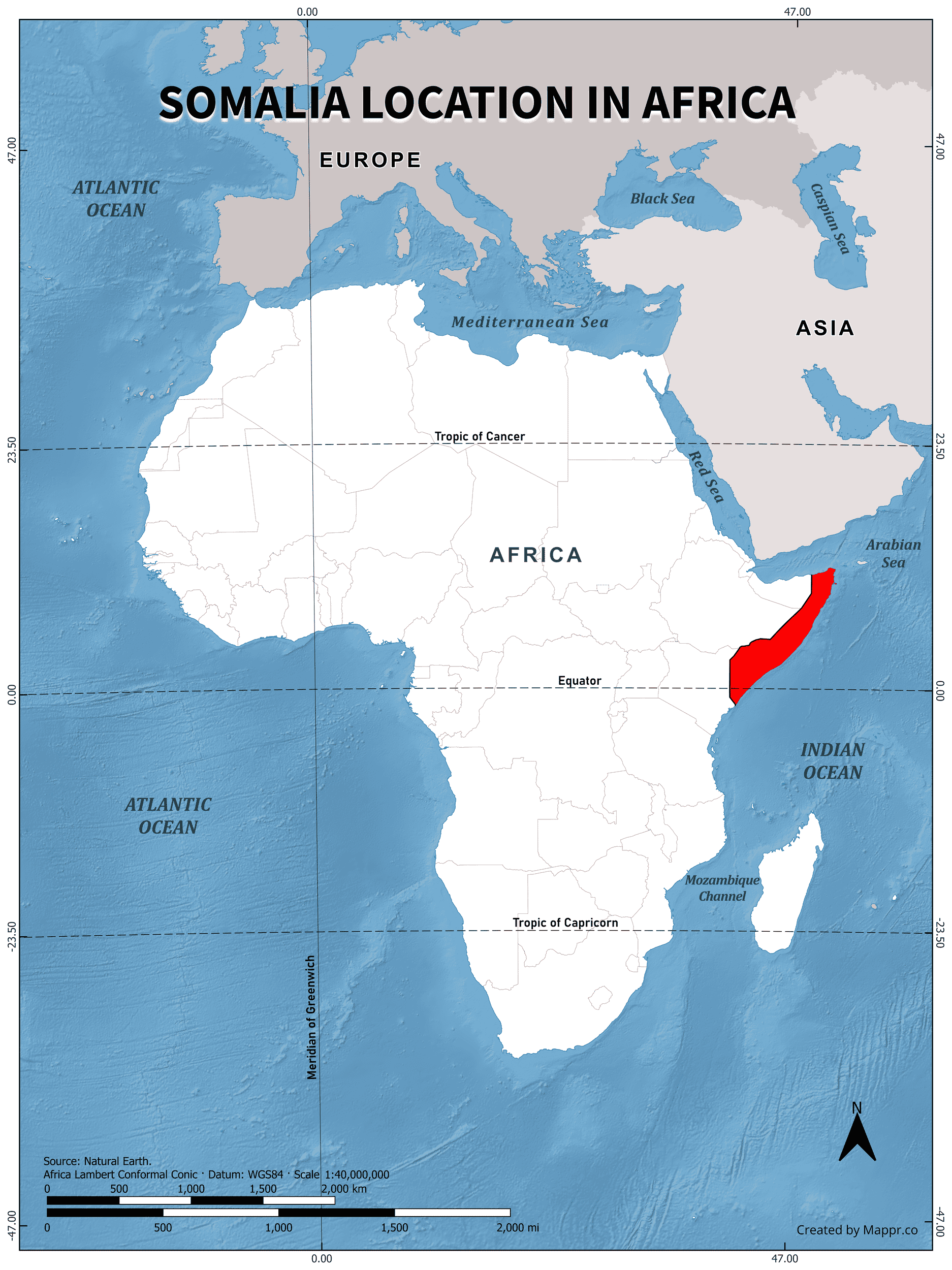 Somalia Maps | Mappr
