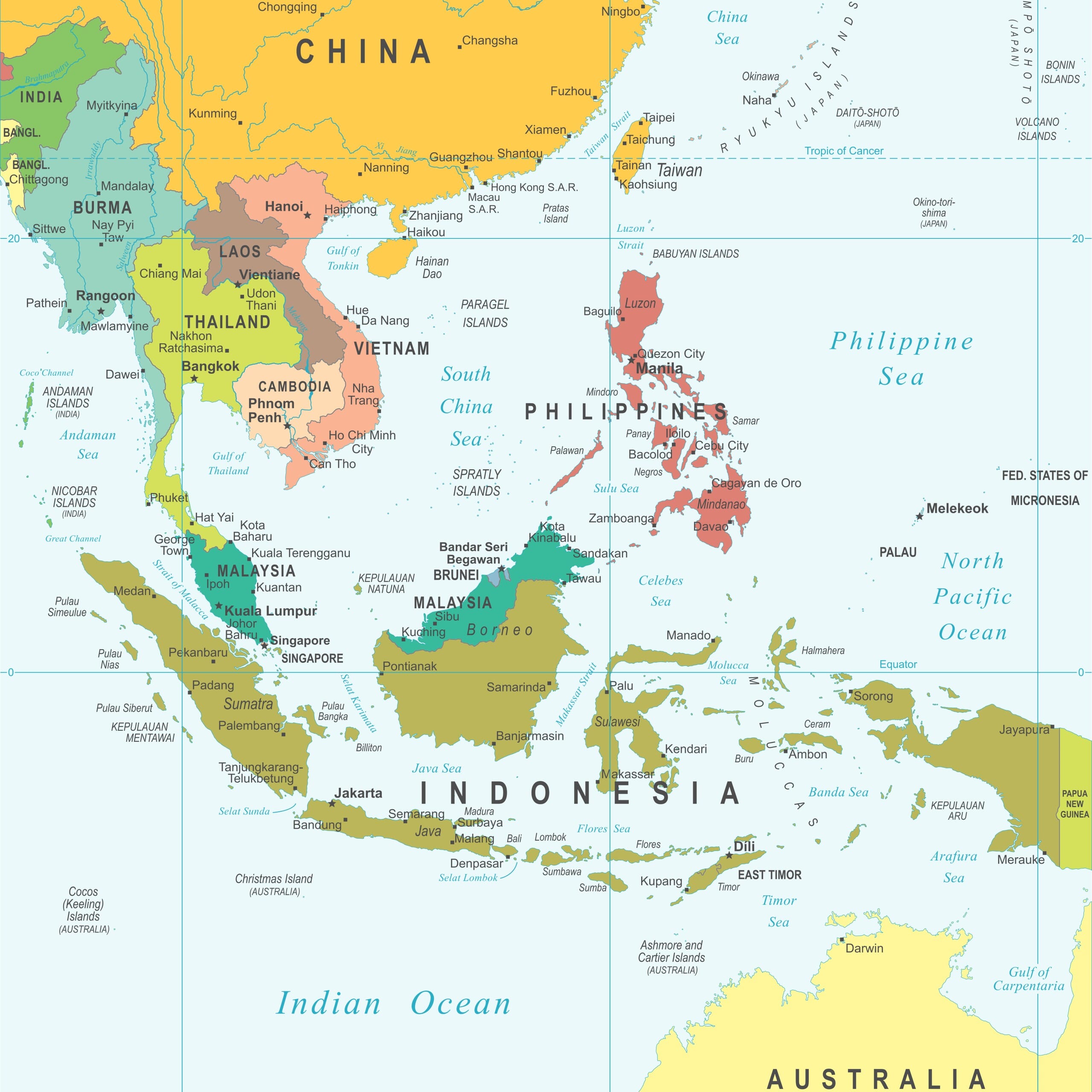 Where are the Philippines? 🇵🇭 | Mappr