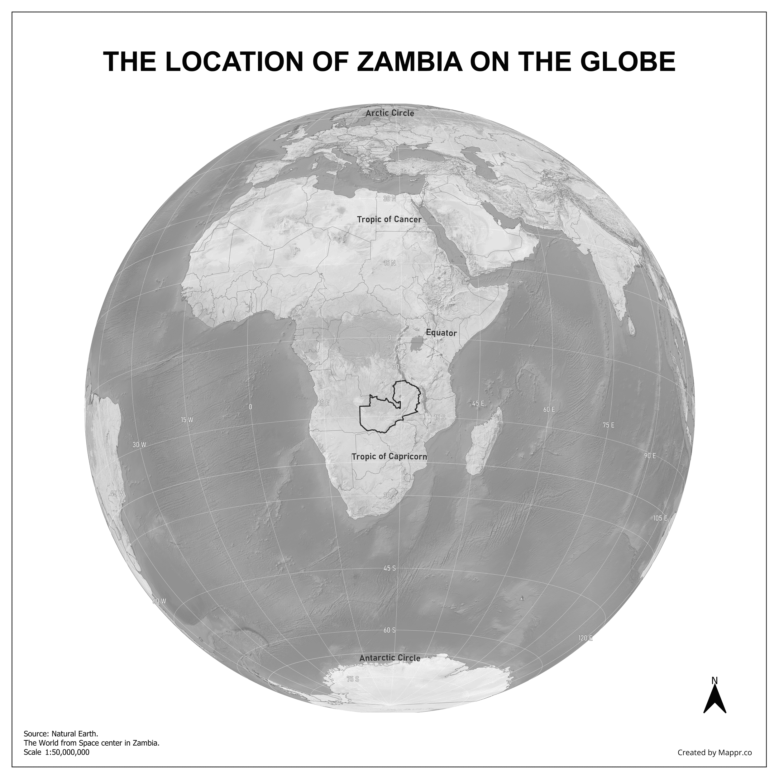 Zambia Maps | Mappr