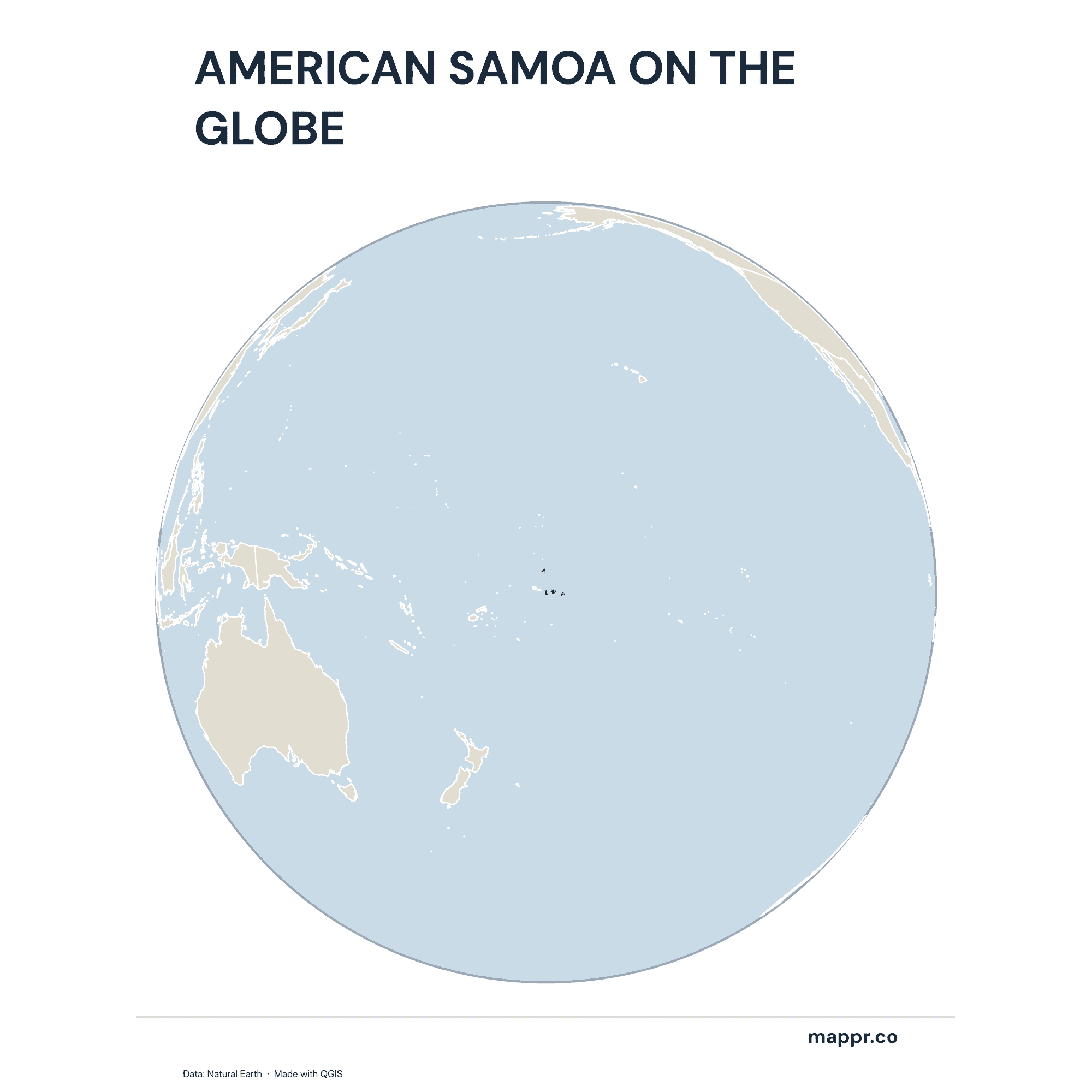 American Samoa Maps — Free Printable Maps | Mappr