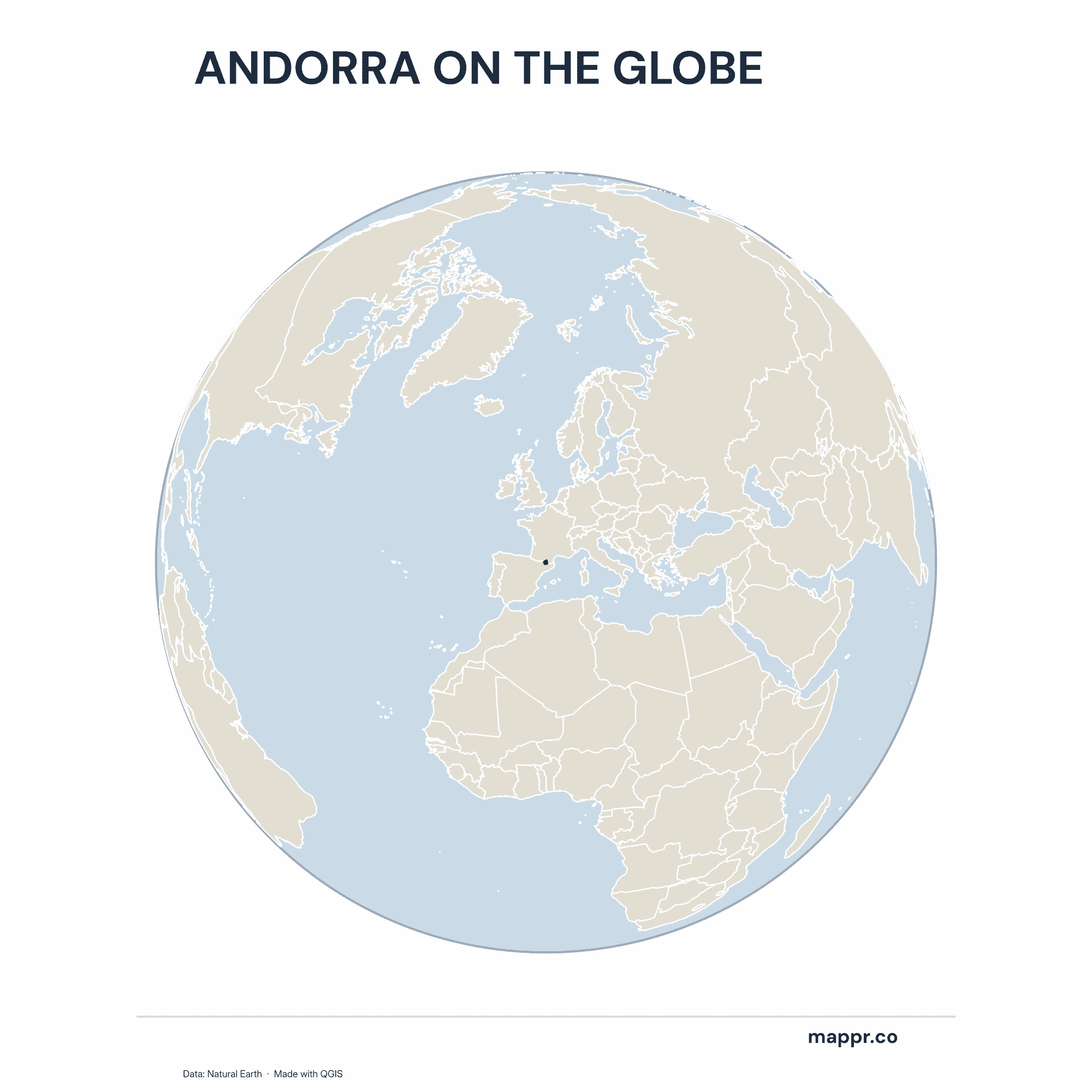 Andorra Maps — Free Printable Maps of Andorra | Mappr