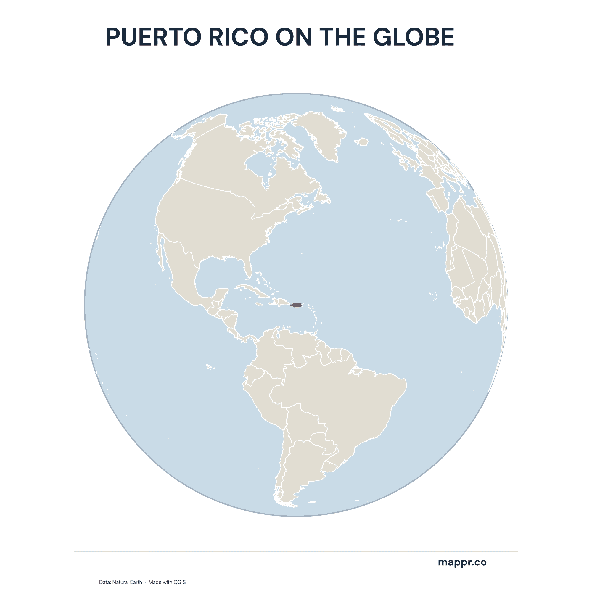 Puerto Rico Maps — Free Printable Maps of Puerto Rico | Mappr